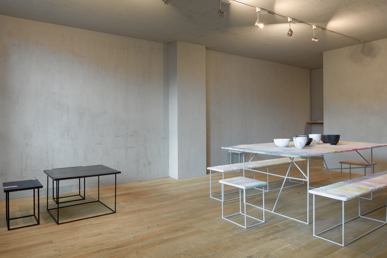 Eva Rothschild, Furniture, Tapestry and Ceramics – Blue Mountain School